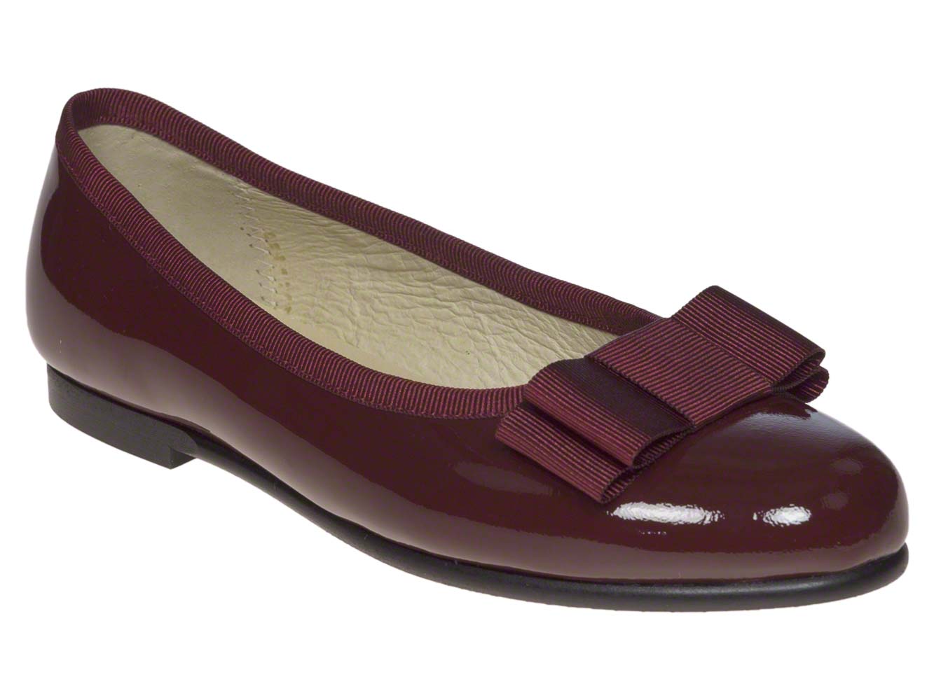 Maroon flat shoes store