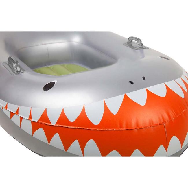 Sunnylife Inflatable Speed Boat Float Shark Attack.