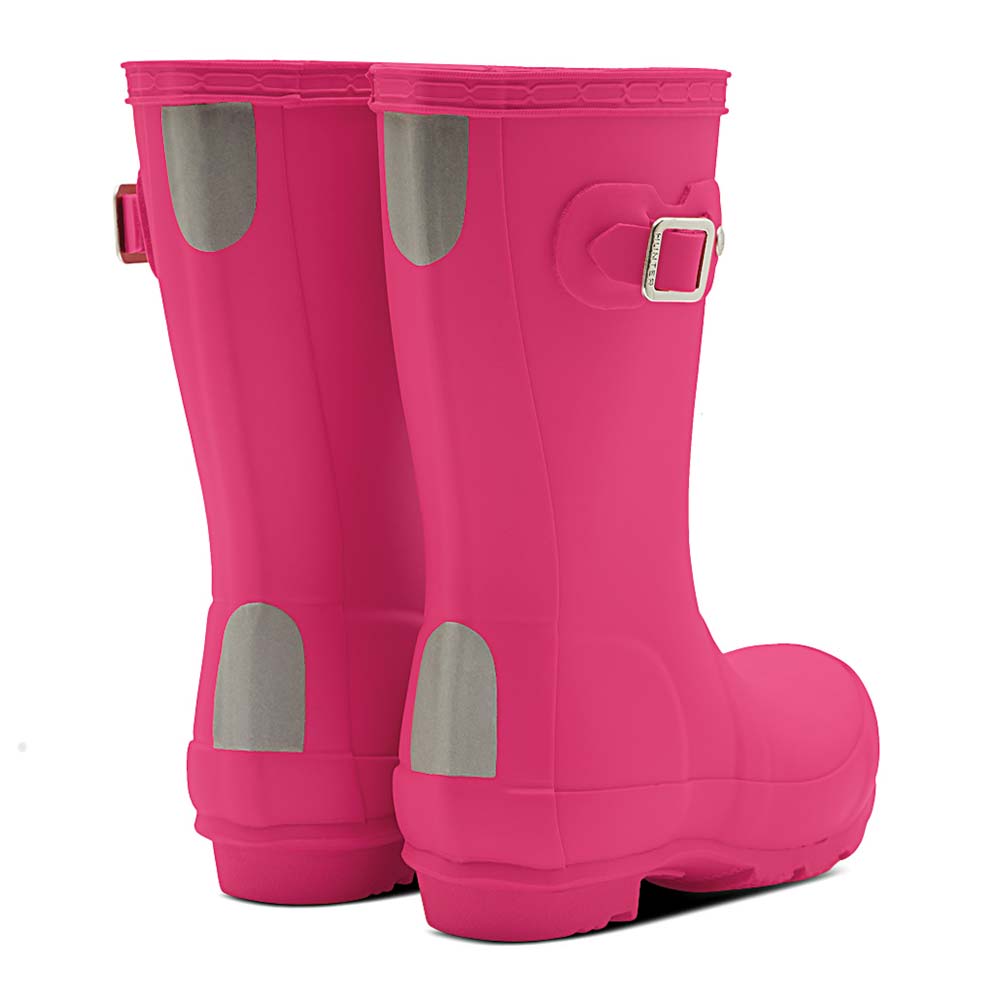 Bright pink rain boots store
