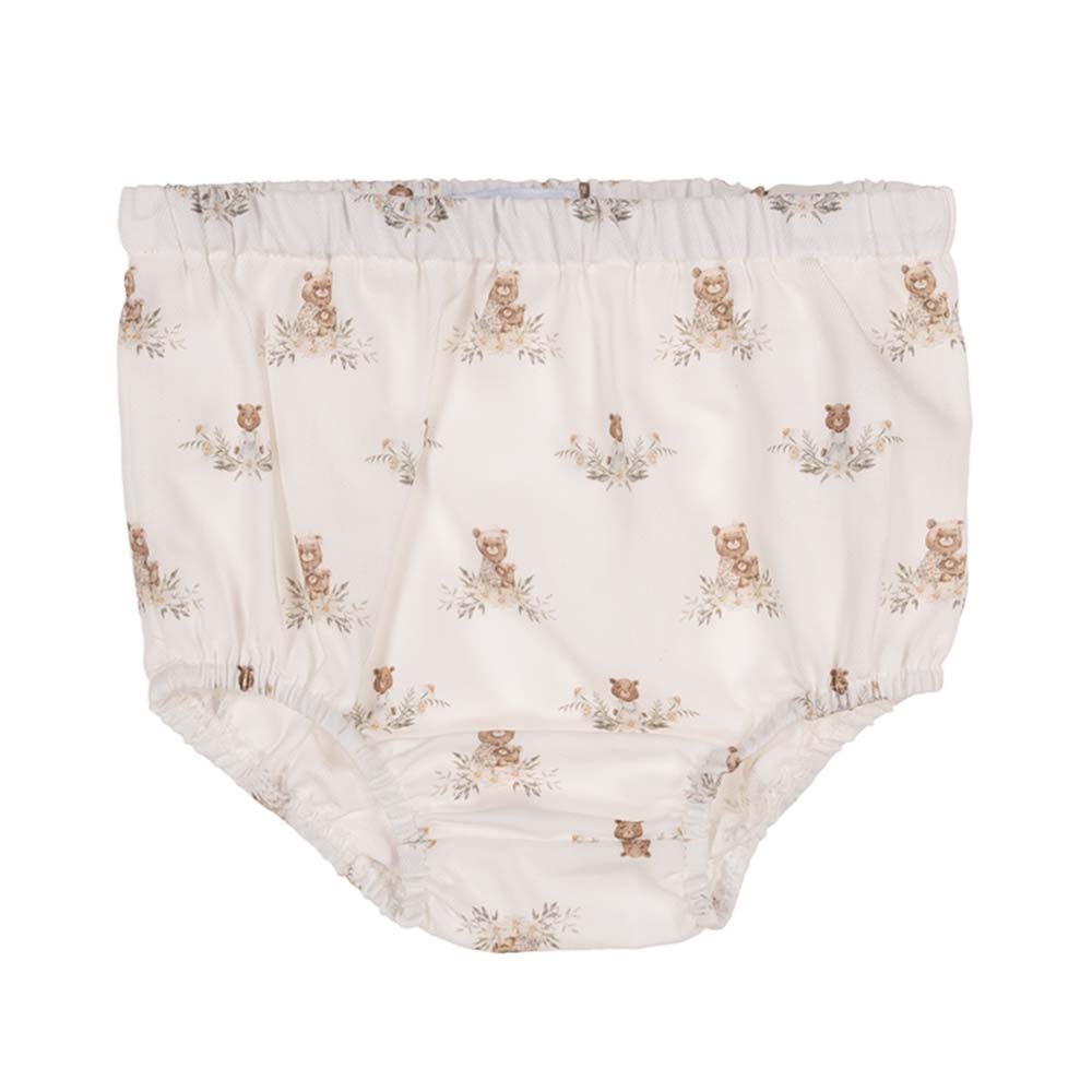 Foque Baby Girls Bear Print Dress & Pants Set - Ivory Beige. Children's ... Foque Baby Girls Bear Print Dress & Pants Set - Ivory Beige. Children's ...