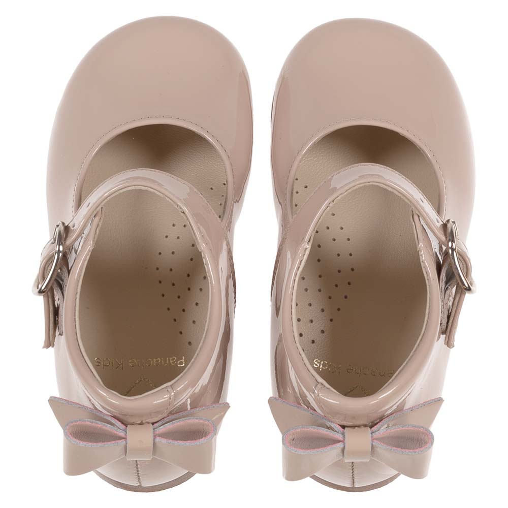 Panache Baby Girls High Back Bow Shoe - Make Up Patent. Children's ...