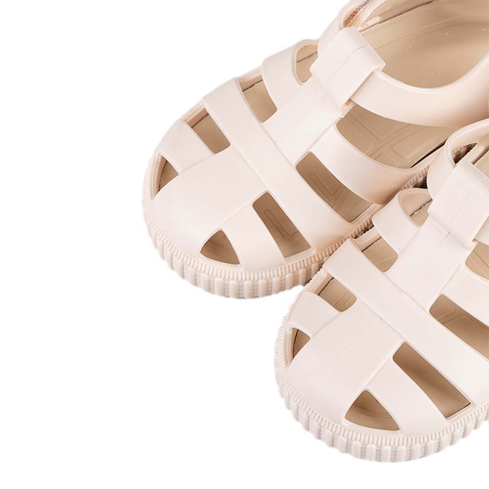 Igor Nico MC Self Coloured Jelly Sandal - Marfil Cream . Children's ...