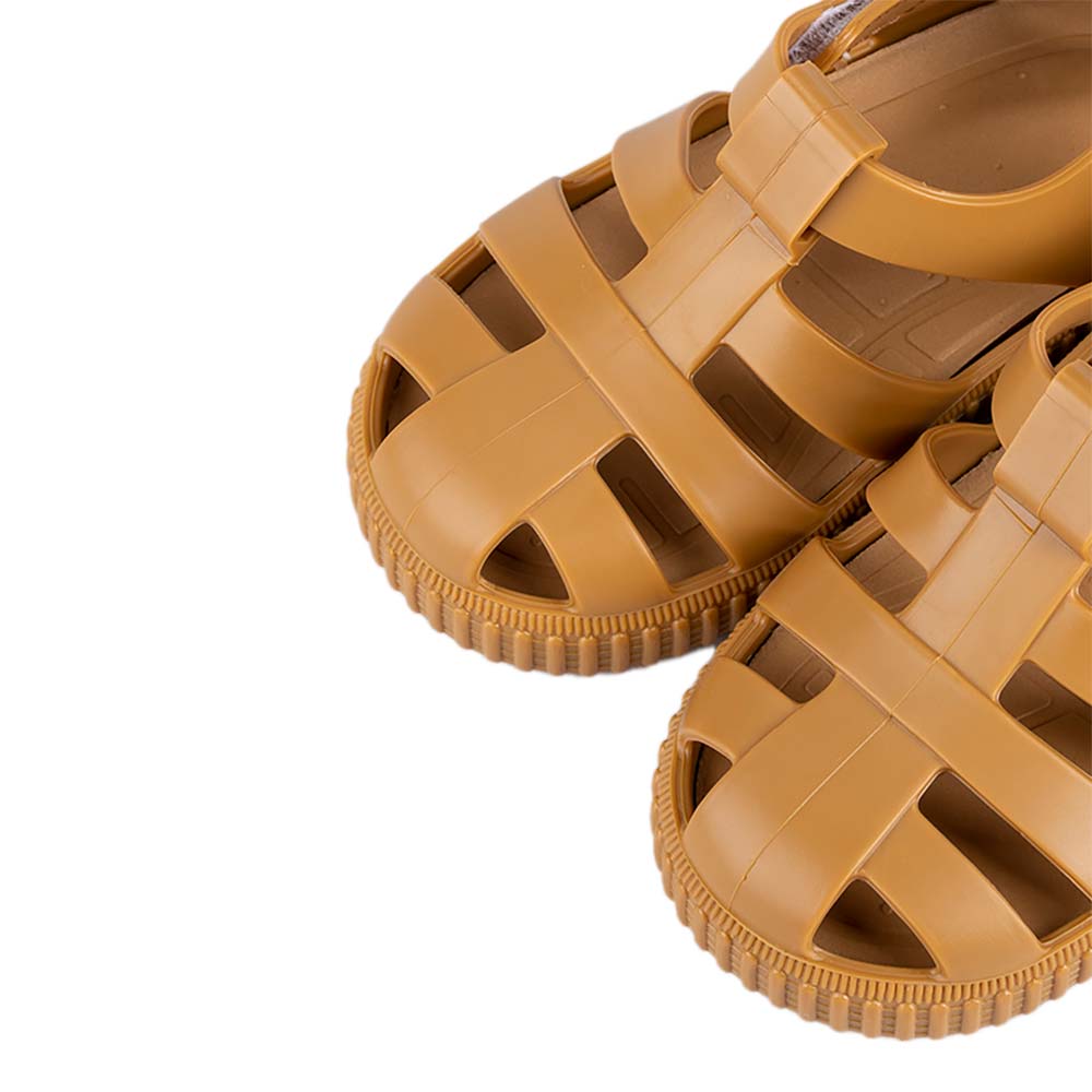 Igor Nico MC Self Coloured Jelly Sandal - Mustard. Children's Designer ...
