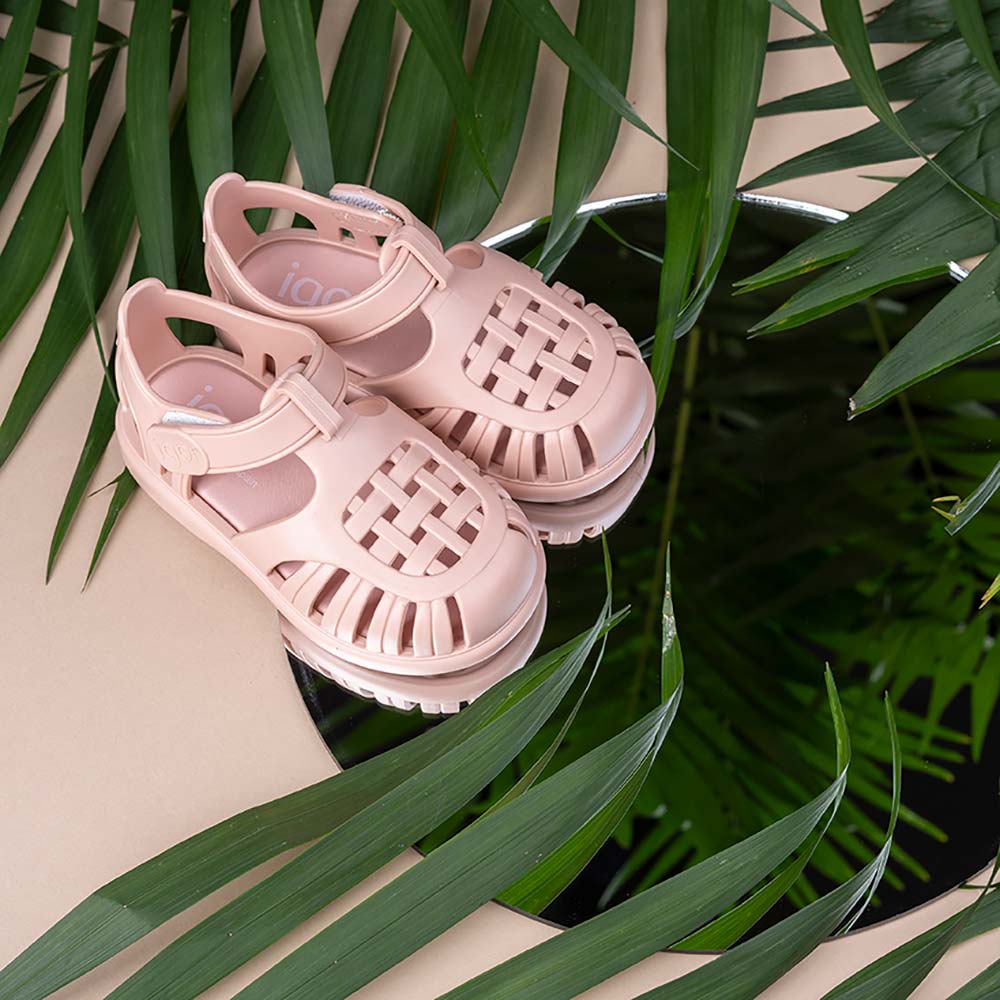 Igor Tobby Solid Colour Jelly Sandal - Maquillaje Pink . Children's ...