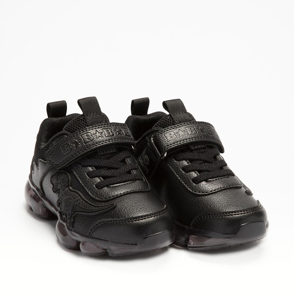 Bull Boys Allosaurus Dinosaur Lights Trainer - Black. Children's ...