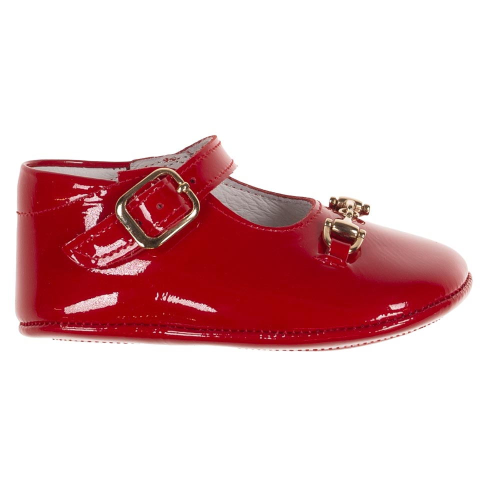 Panache Baby Shoes Snaffle Front Mary Jane - Red Patent. Children's ...