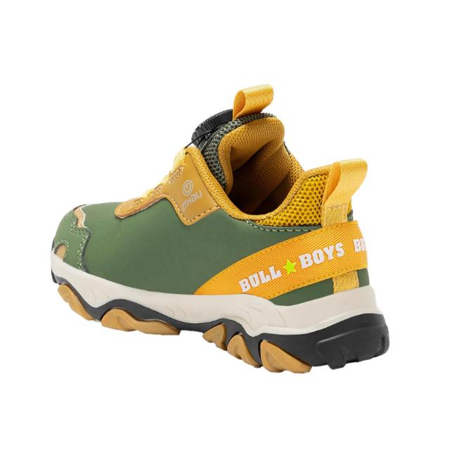 Bull Boys Dinosaur T Rex Lights Smart System Trainer - Green Gold.