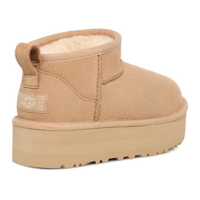 UGG Kids Classic Ultra Mini Platform Boot - Sand.