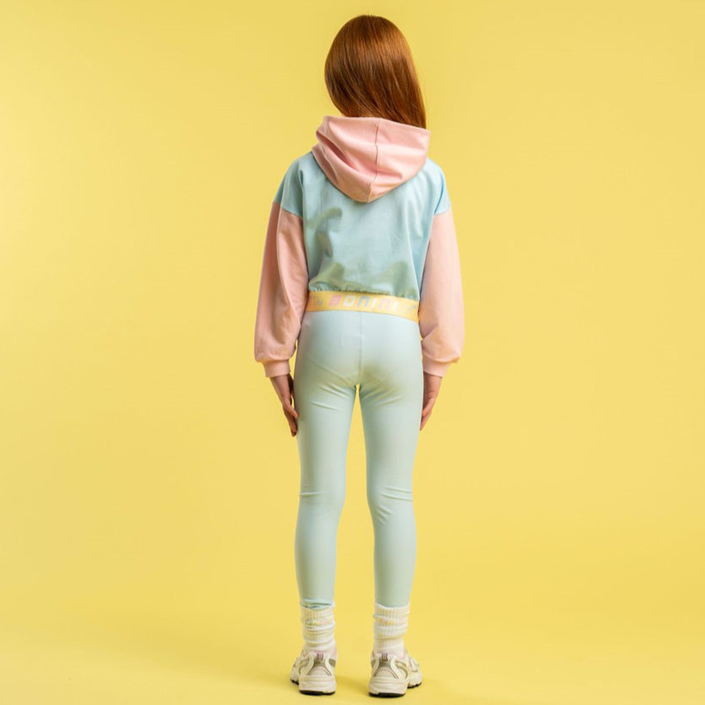 Bonini by A* Dee Inspire Logo Leggings - Sky Blue.