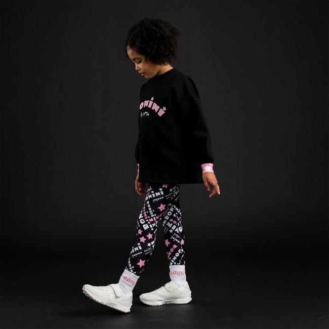 Bonini by A* Dee Groove Tape Sweatshirt - Black.