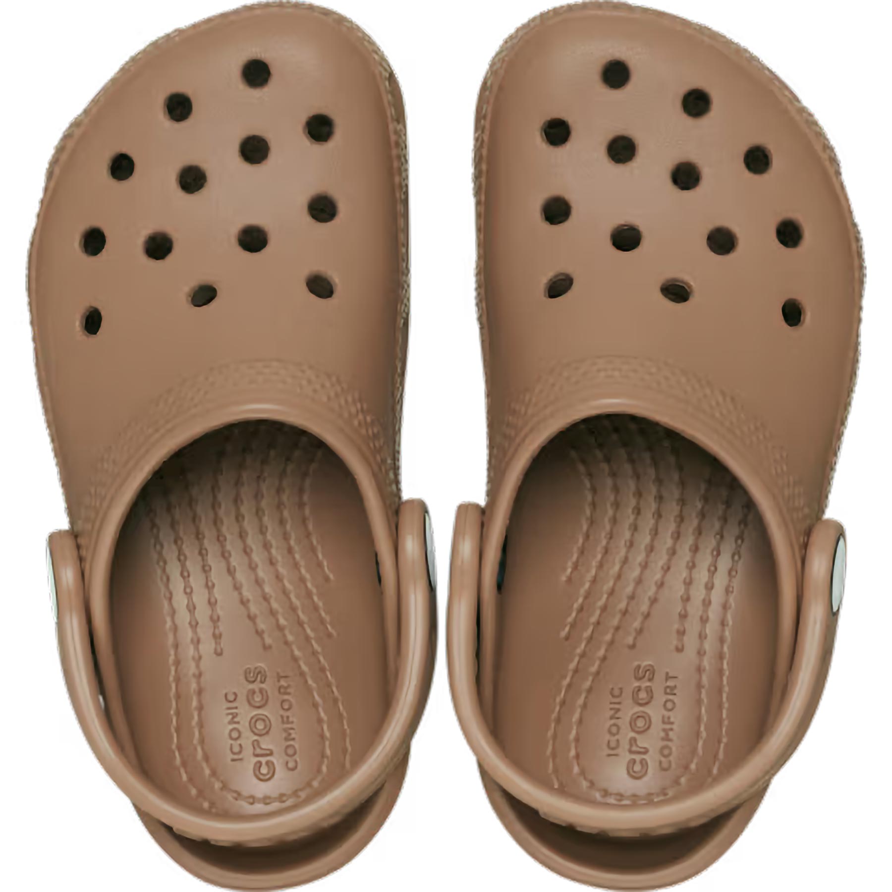 Crocs Kids Classic Clog - Milk Chocolate.